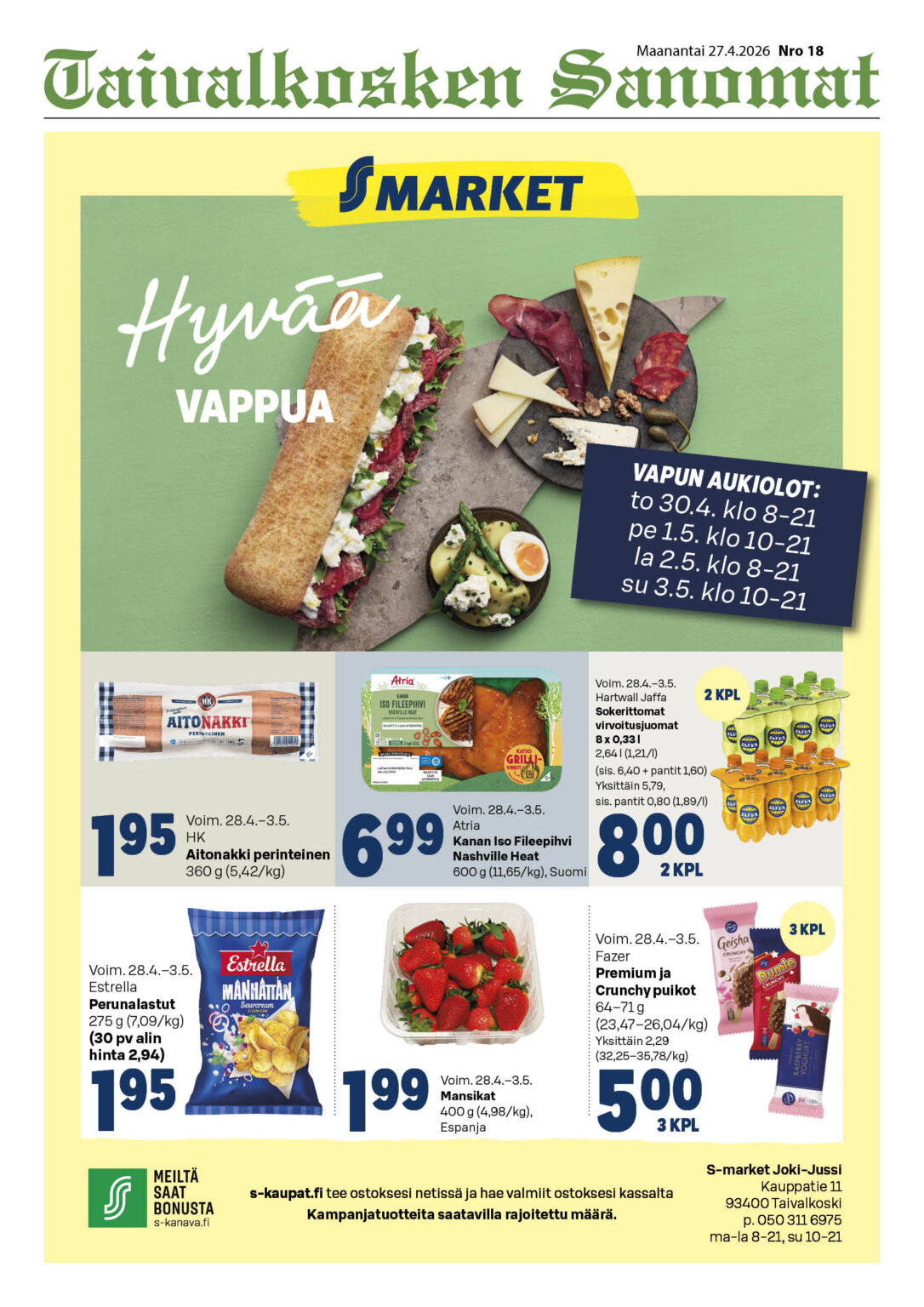 Lehti – Taivalkosken Sanomat